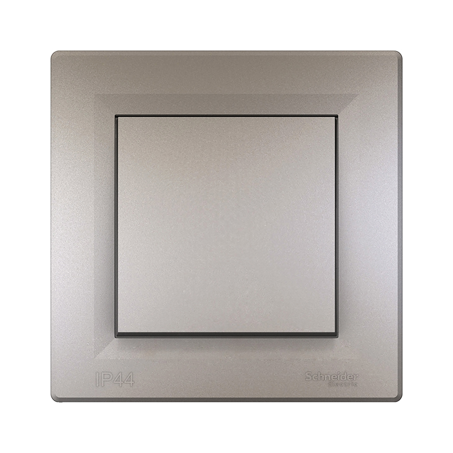 Schneider EPH0100269 ASFORA Egypólusú kapcsoló - IP44, kerettel, bronz ...